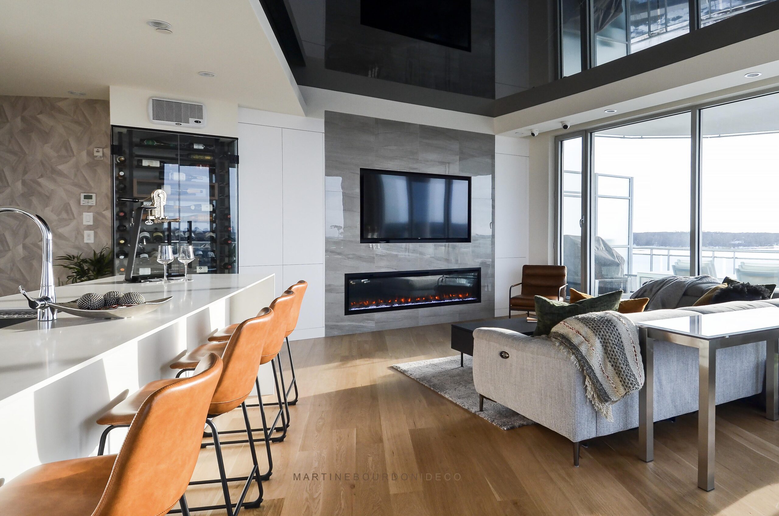 Personnaliser un condo moderne - Martine Bourdon | Décoratrice d ...